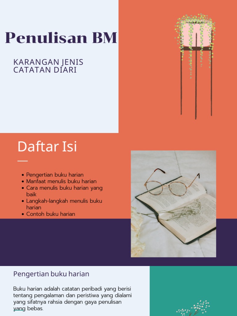 6 Karangan Jenis Catatan Diari | PDF