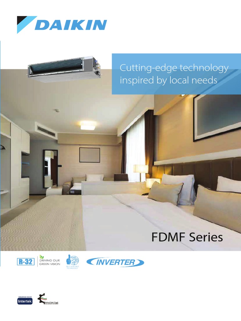 Daikin Invertor R32 | PDF | Air Conditioning | Heat Transfer