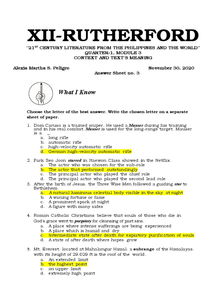 21st Century Module | PDF