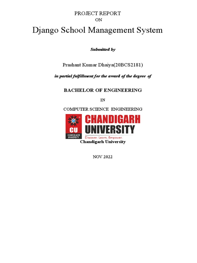 Final Project Report | PDF | Teachers | Usability