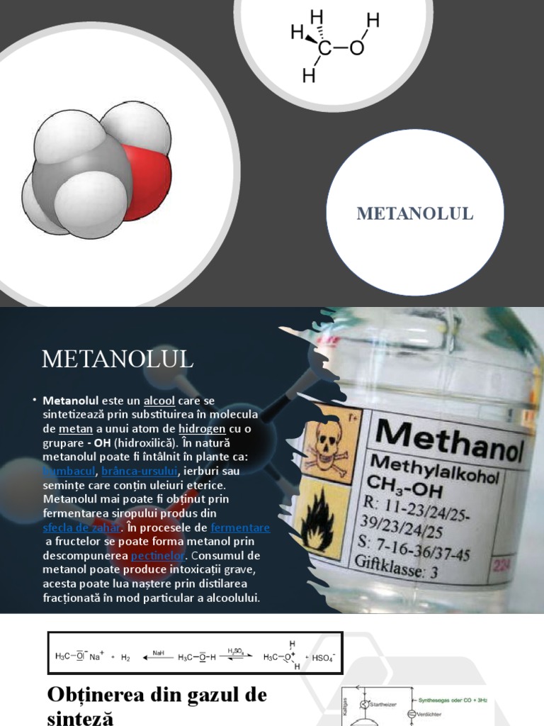 Metanolul | PDF