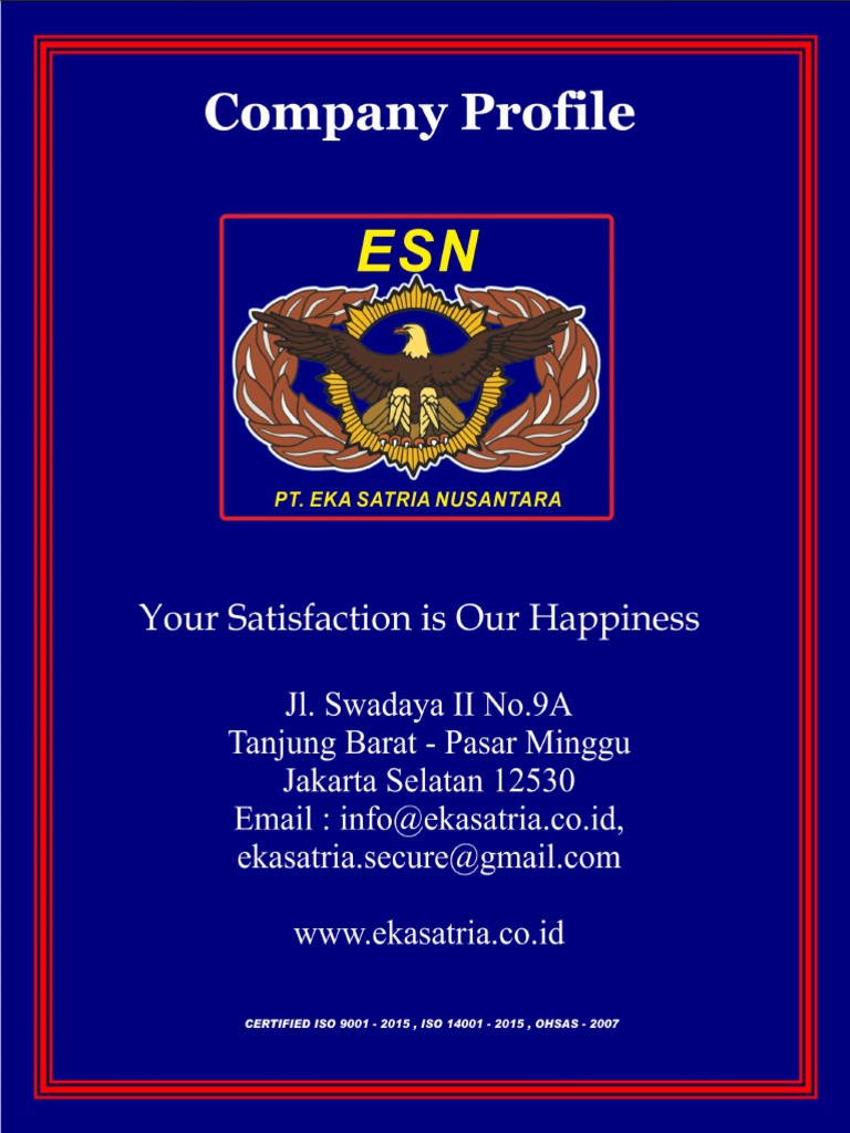 Company Profile PT Eka Satria Nusantara | PDF