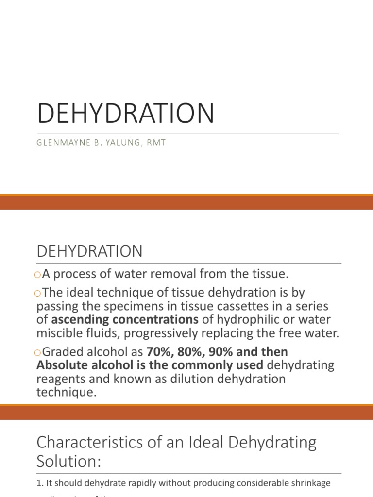 Dehydration | PDF | Ethanol | Tetrahydrofuran