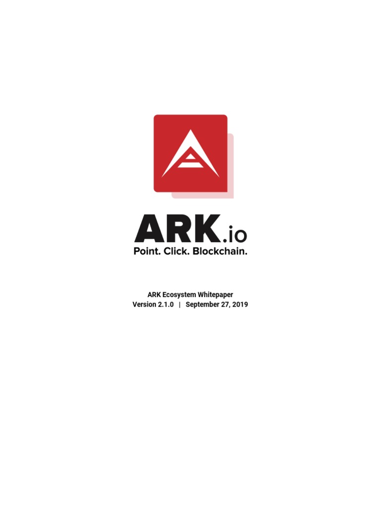 ARK Block Chain | PDF | Computer Network | Cryptocurrency
