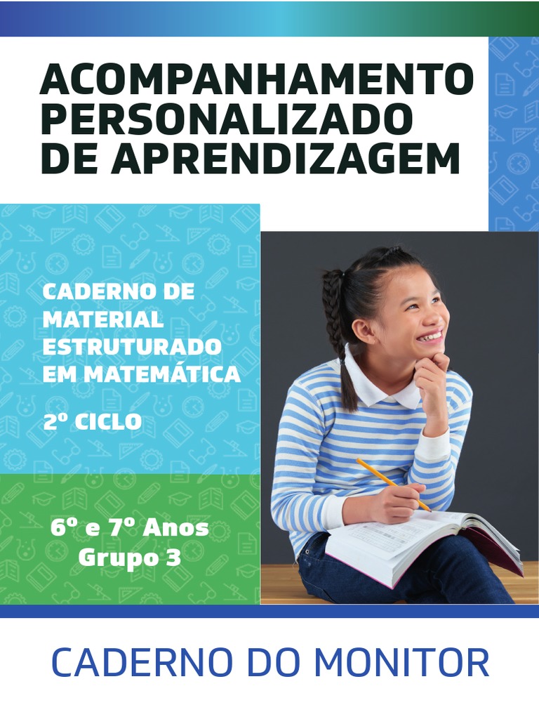 Caderno 6 Monitor Matematica 3 | PDF | Decimal | Aprendizado