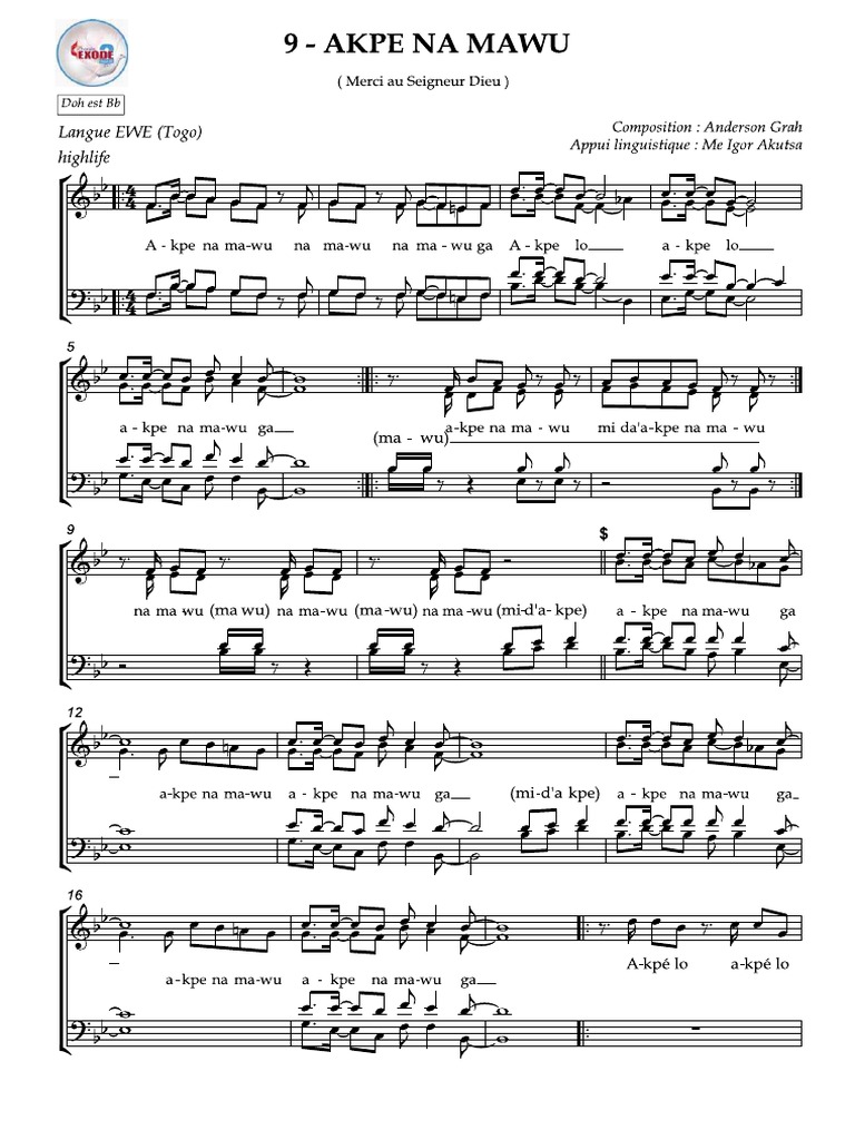 Akpe Na Mawu - 220930 - 124740 | PDF