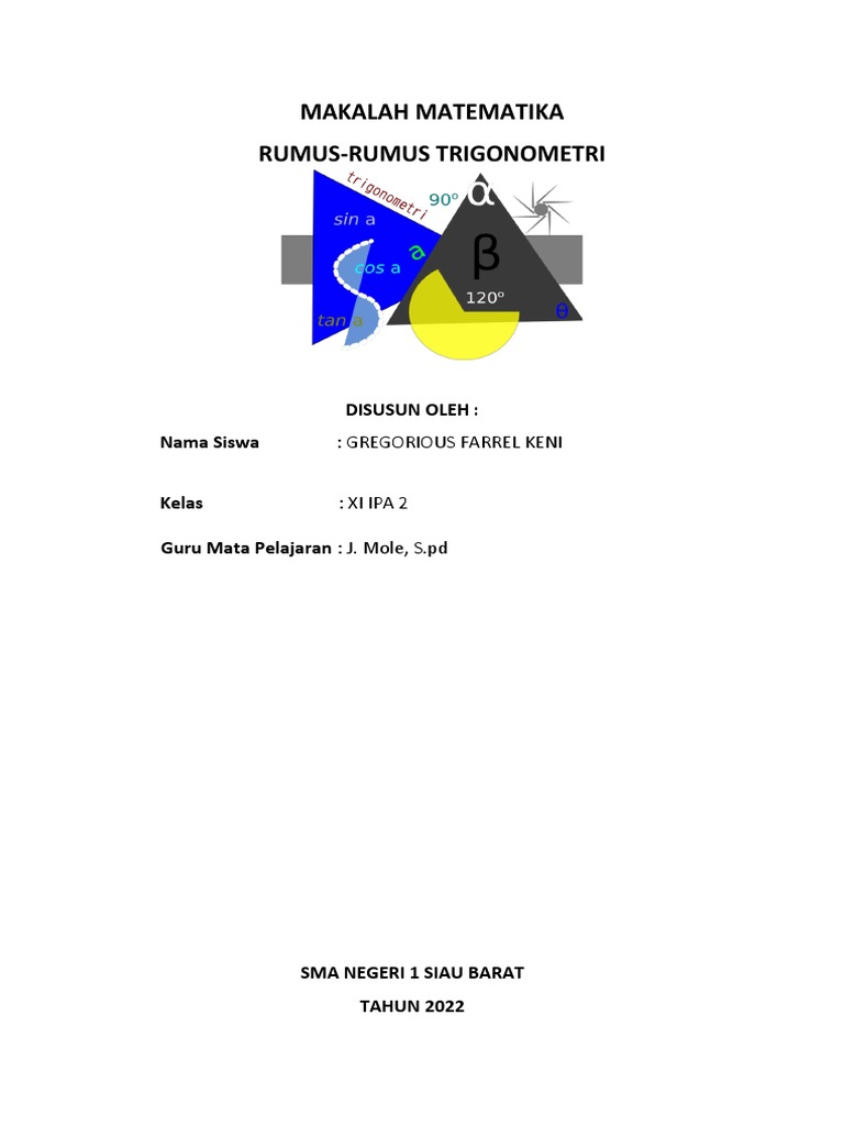 Makalah Rumus Matematika | PDF