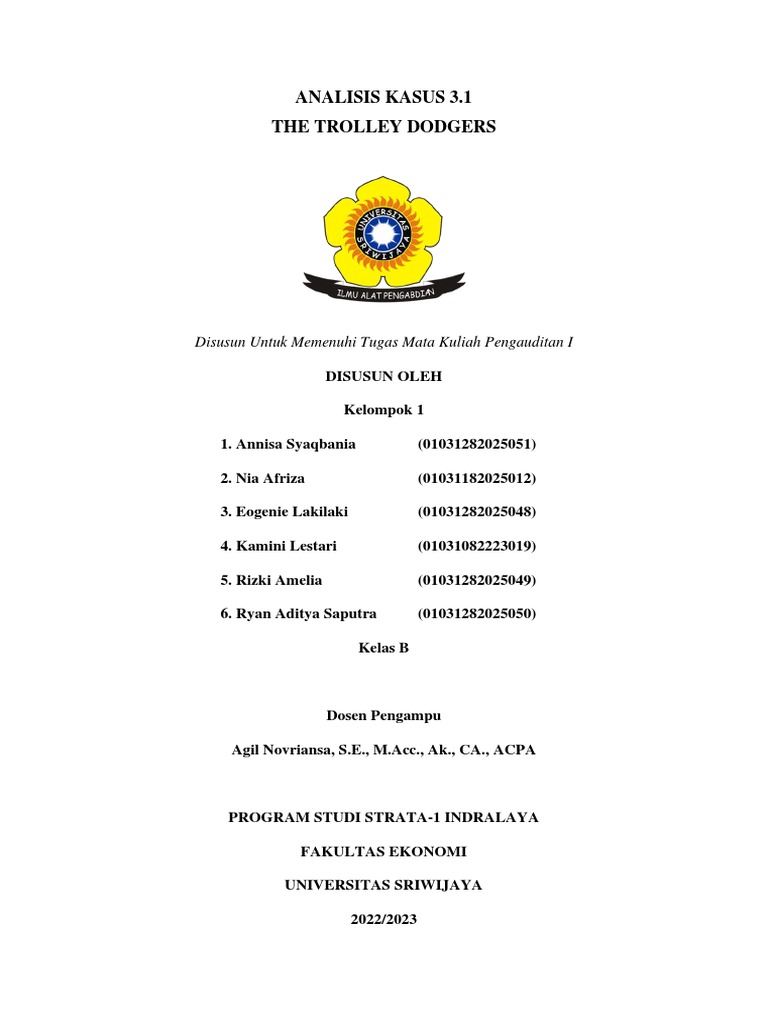 Kelompok 1 - Analisis Kasus 2 | PDF