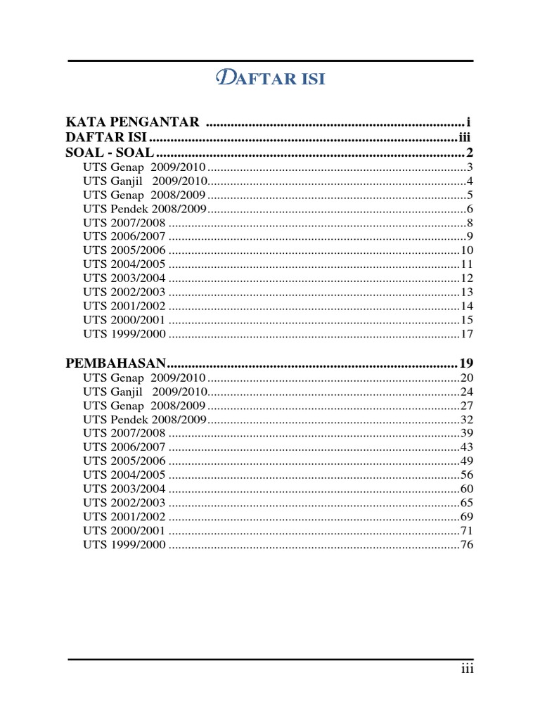 1001 Soal and Pembahasan UTS Kalkulus I | PDF