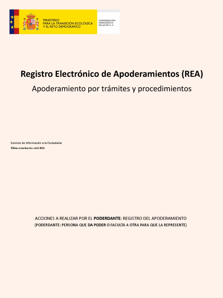 APODERA (Paso A Paso) para Un Apoderamiento Específico | PDF