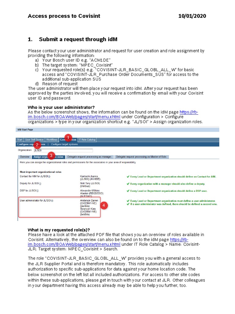 Covisint Access | PDF | Password | Login