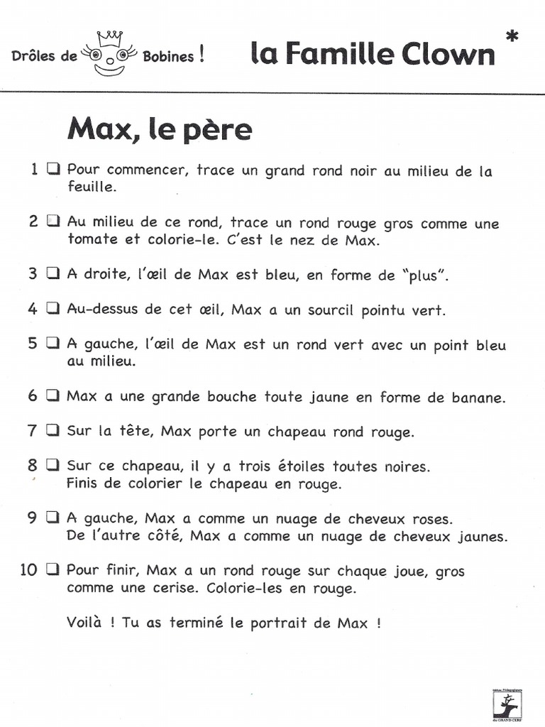 Droles de Bobines Famille Clown - Cleaned | PDF