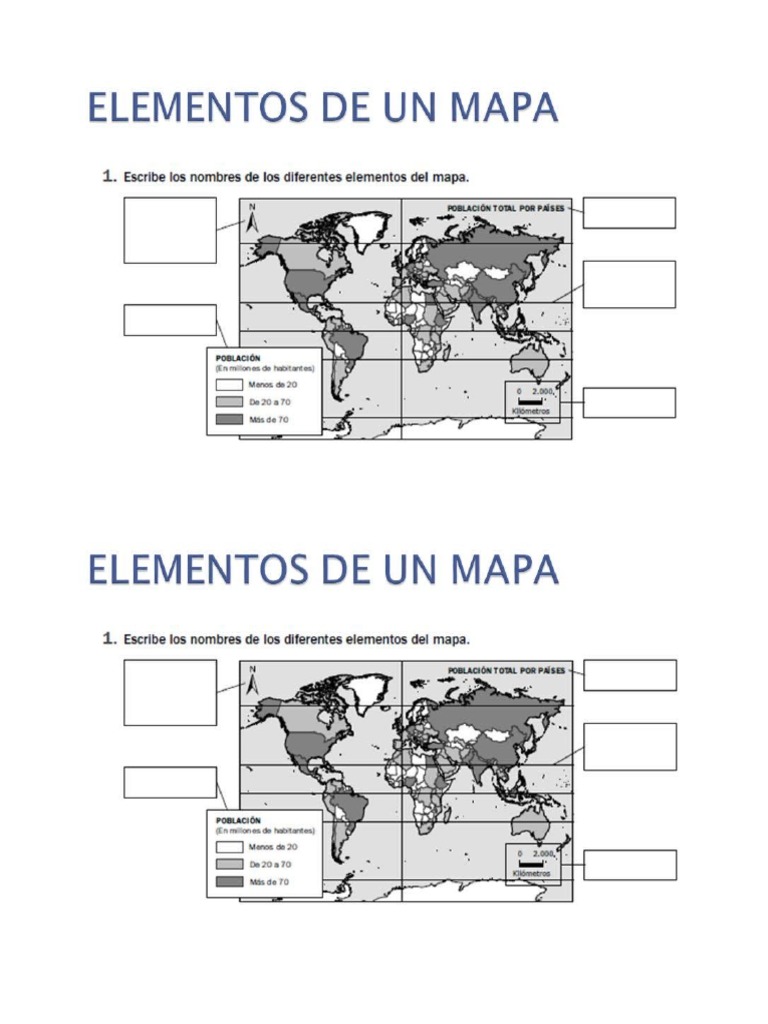 Elementos Que Componen El Mapa | PDF