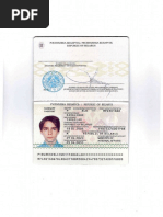 Passport Front Page | PDF