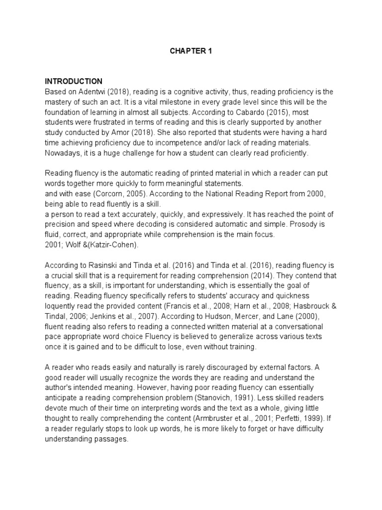 PR2 | PDF | Fluency | Learning