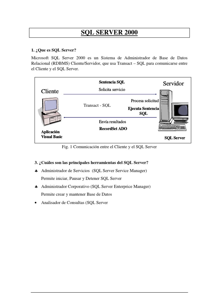 SQL Server 2000 - Ado | PDF | Active X Data Objects | Servidor SQL de Microsoft