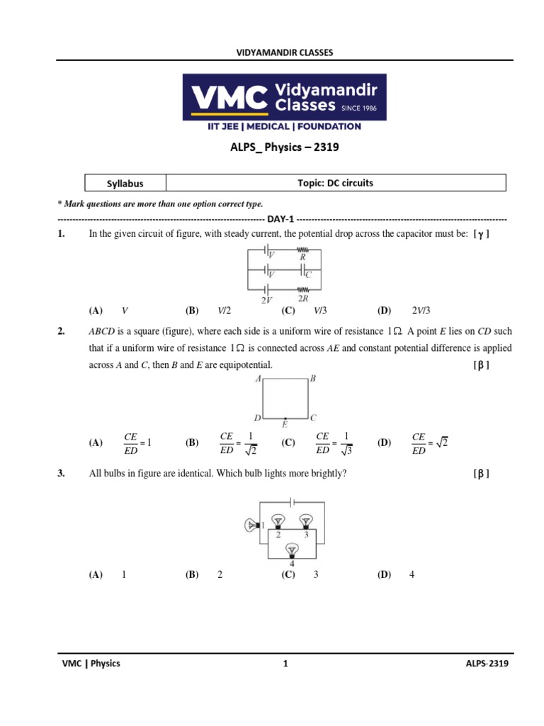 ALPS 2319 Physics Assignment Paper | PDF | Teaching Methods & Materials | Science & Mathematics