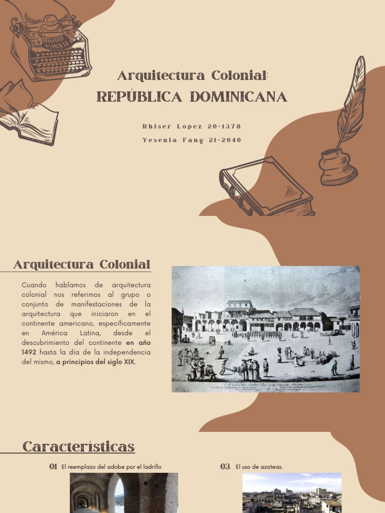 Arquitectura colonial RD características | PDF | Américas | República ...