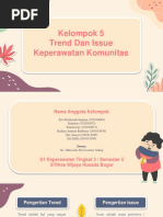 Trend & Isu Keperawatan Komunitas | PDF