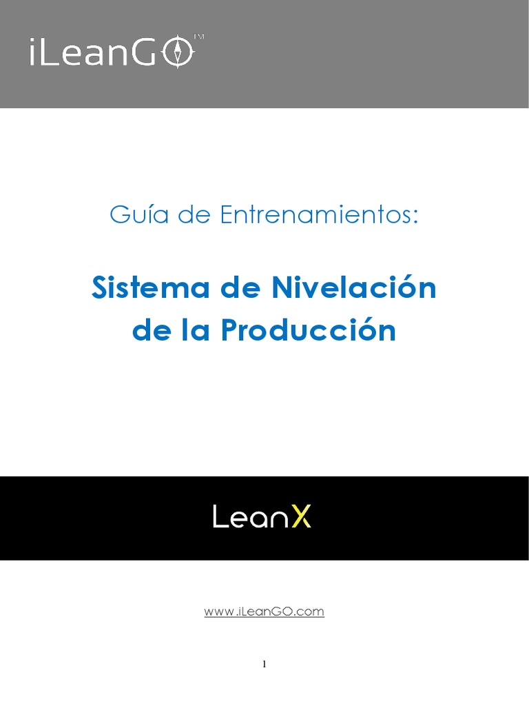 Leveled Production System | PDF | Lean Manufacturing | Ciencia de sistemas