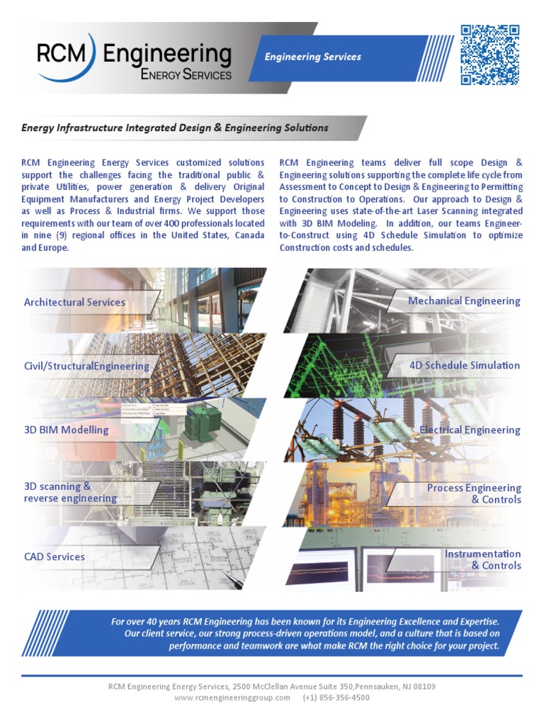 Engineering Services Overview Marketing Flyer 02 | PDF | Engineering ...