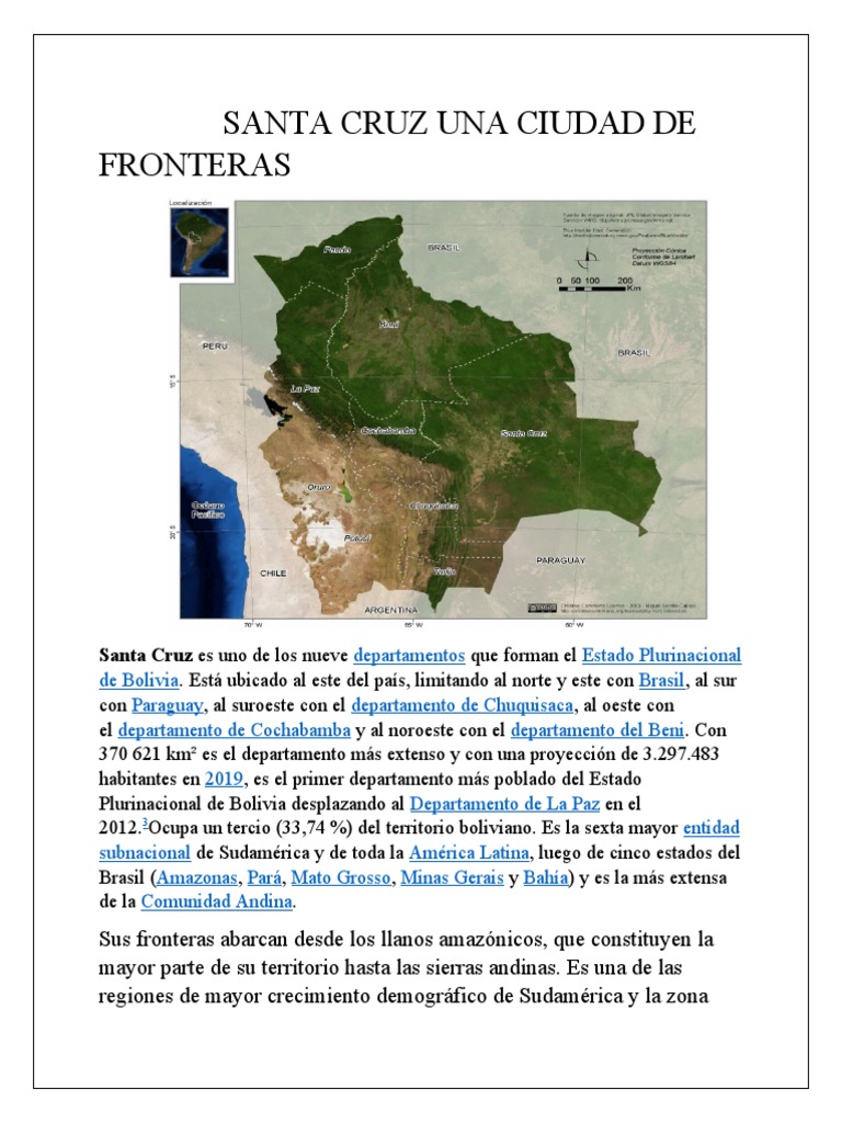 Santa Cruz Ciudad de Frontera | PDF | Viajes y turismo