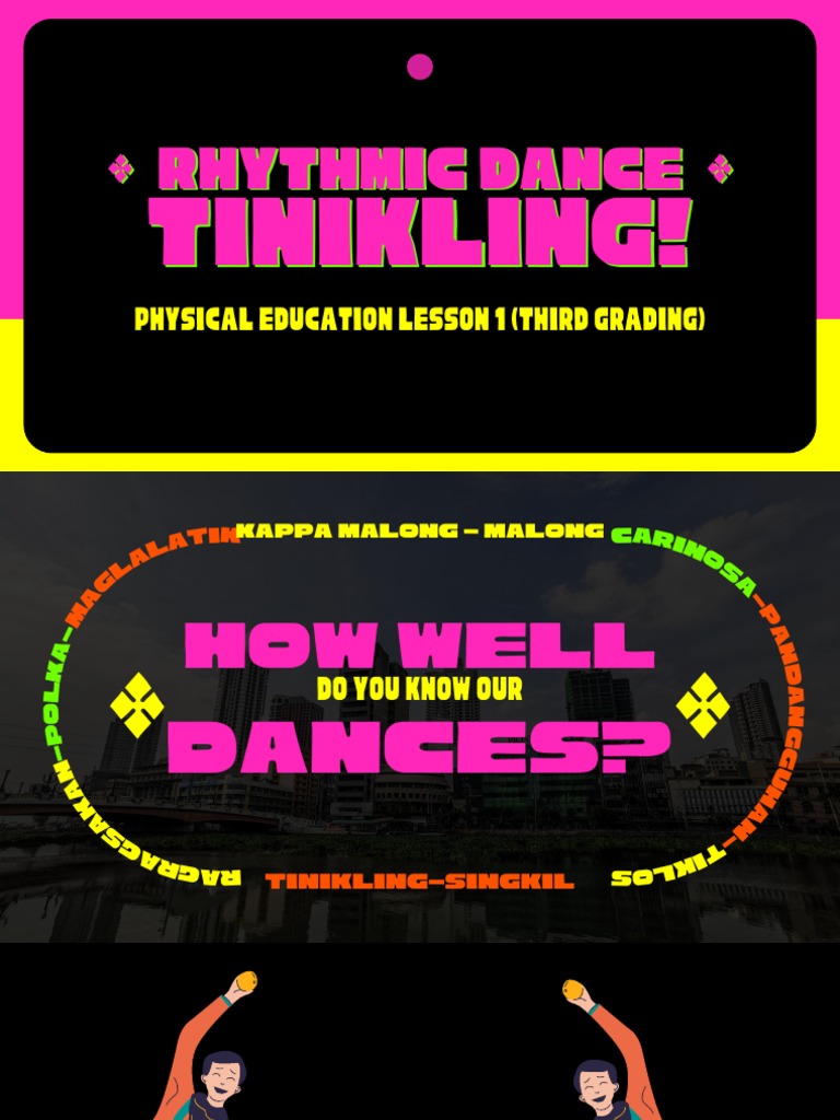 Rhythmic Dance Tinikling Compressed | PDF | Performing Arts | Dances
