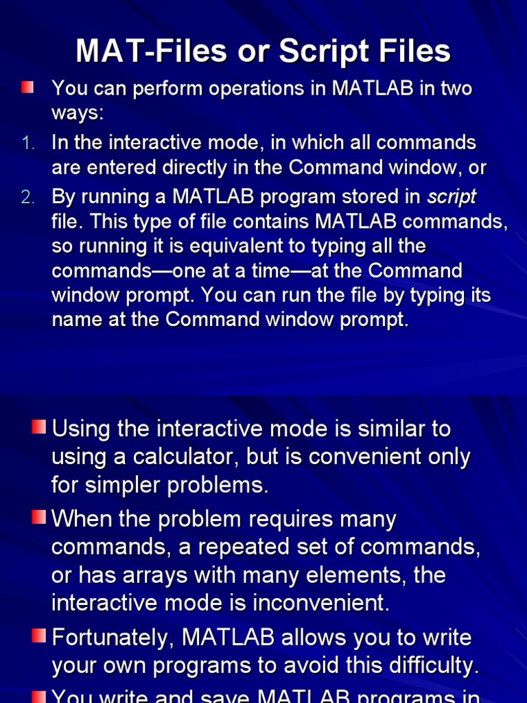 3 - Lecture 3 | PDF | Matlab | Control Flow 3 - Lecture 3 | PDF | Matlab | Control Flow