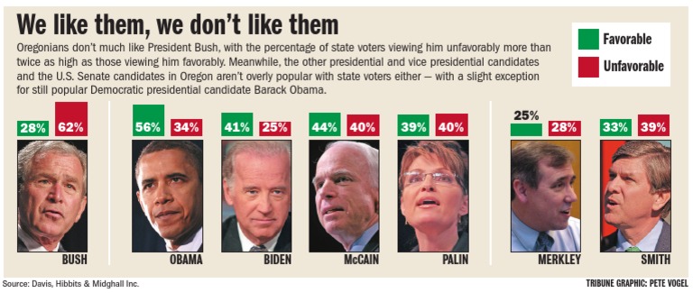 Candidate Chart | PDF | Sarah Palin | John Mc Cain