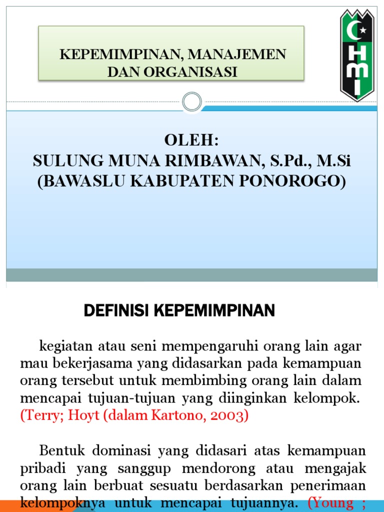 Materi KMO | PDF