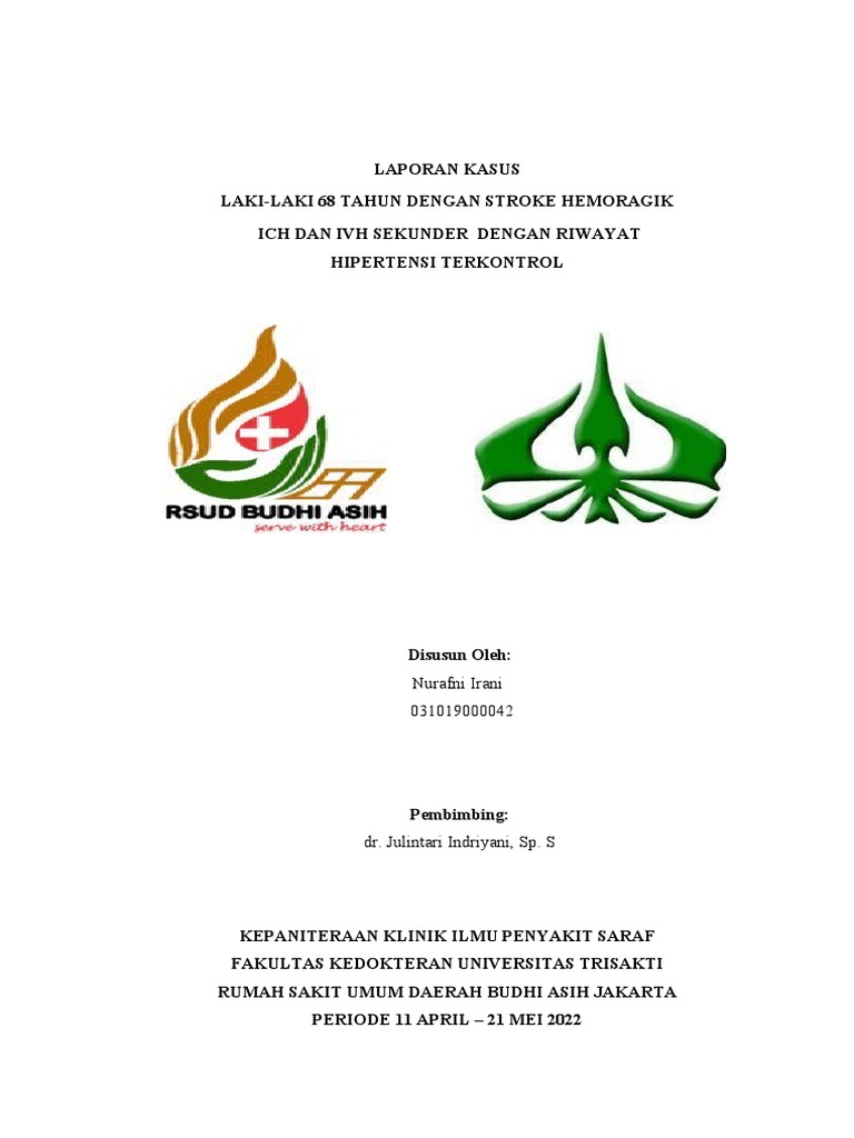 Laporan Kasus Stroke Hemoragik | PDF