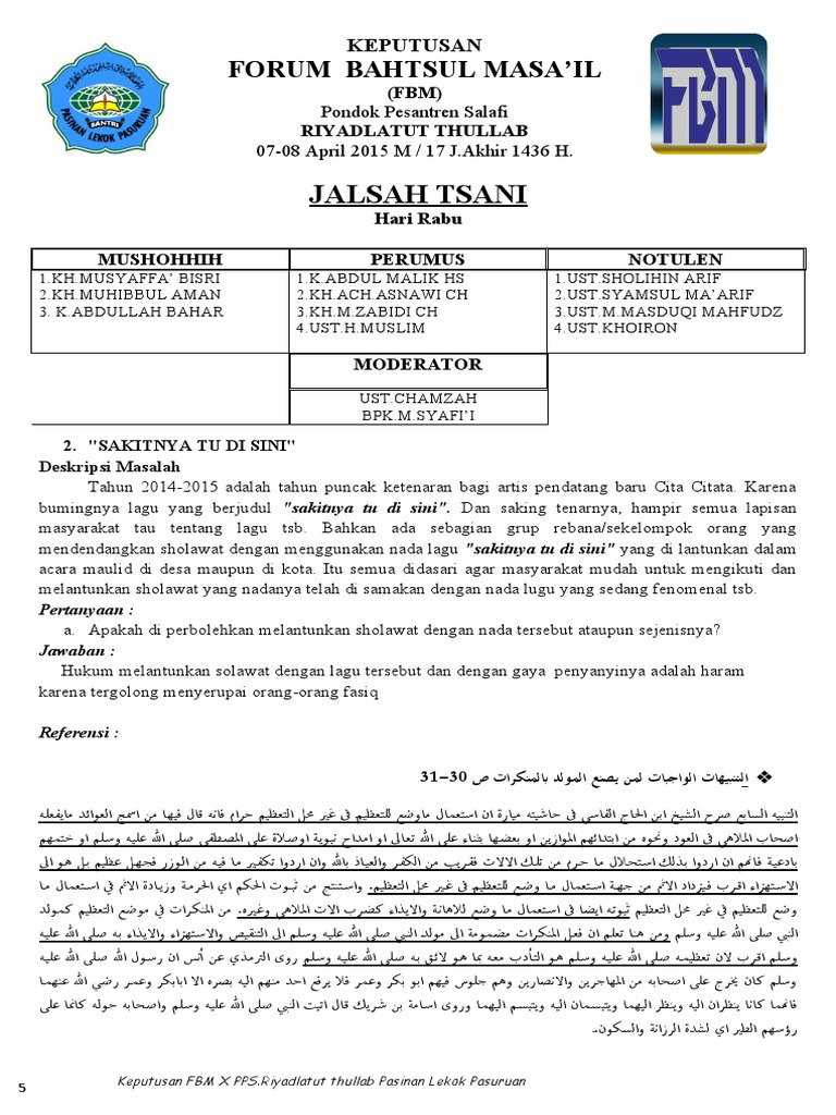 Jawaban FBM 1436 J 2 | PDF