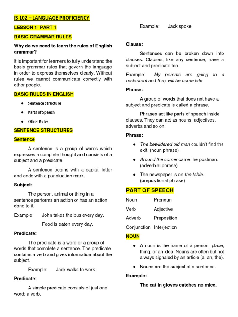 Is 102 Midterm Reviewer | PDF | Adverb | Pronoun