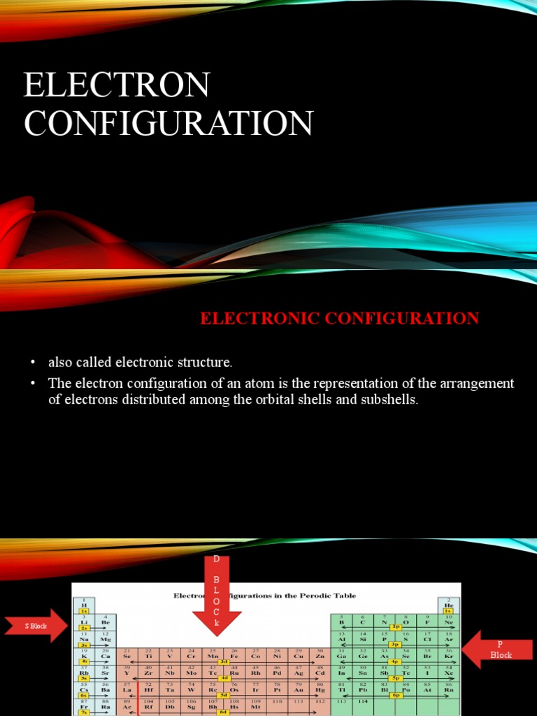 Electron Configuration and The Periodic Table | PDF | Periodic Table | Ion