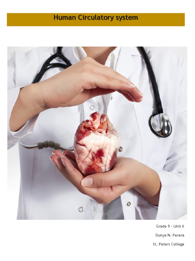 Grade 9 Human Circulatory System Overview | PDF | Heart | Atrium (Heart)