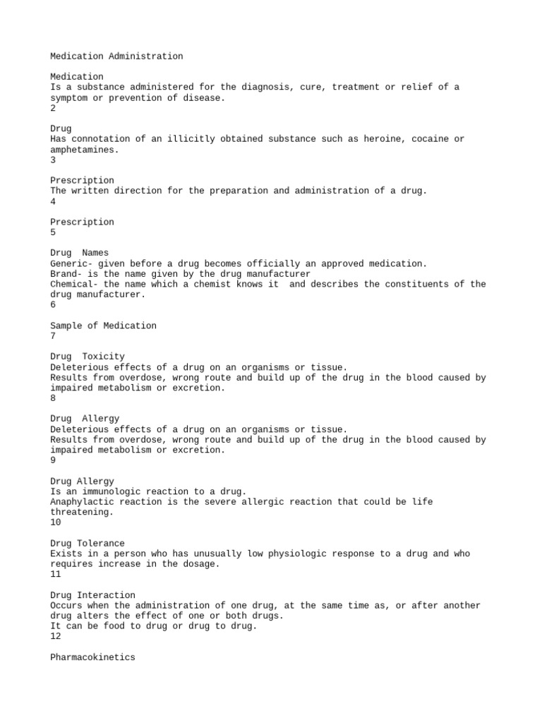 Medication Administration | PDF | Topical Medication | Clinical Medicine