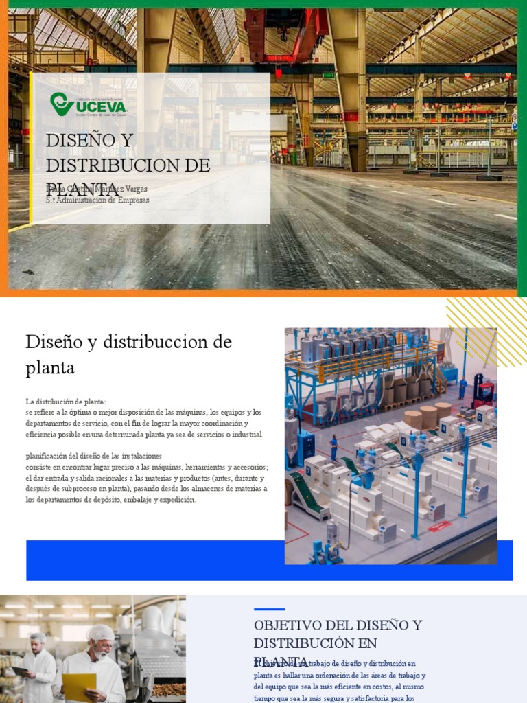 Diseño y Distribución de Planta | PDF | Diseño | Plantas