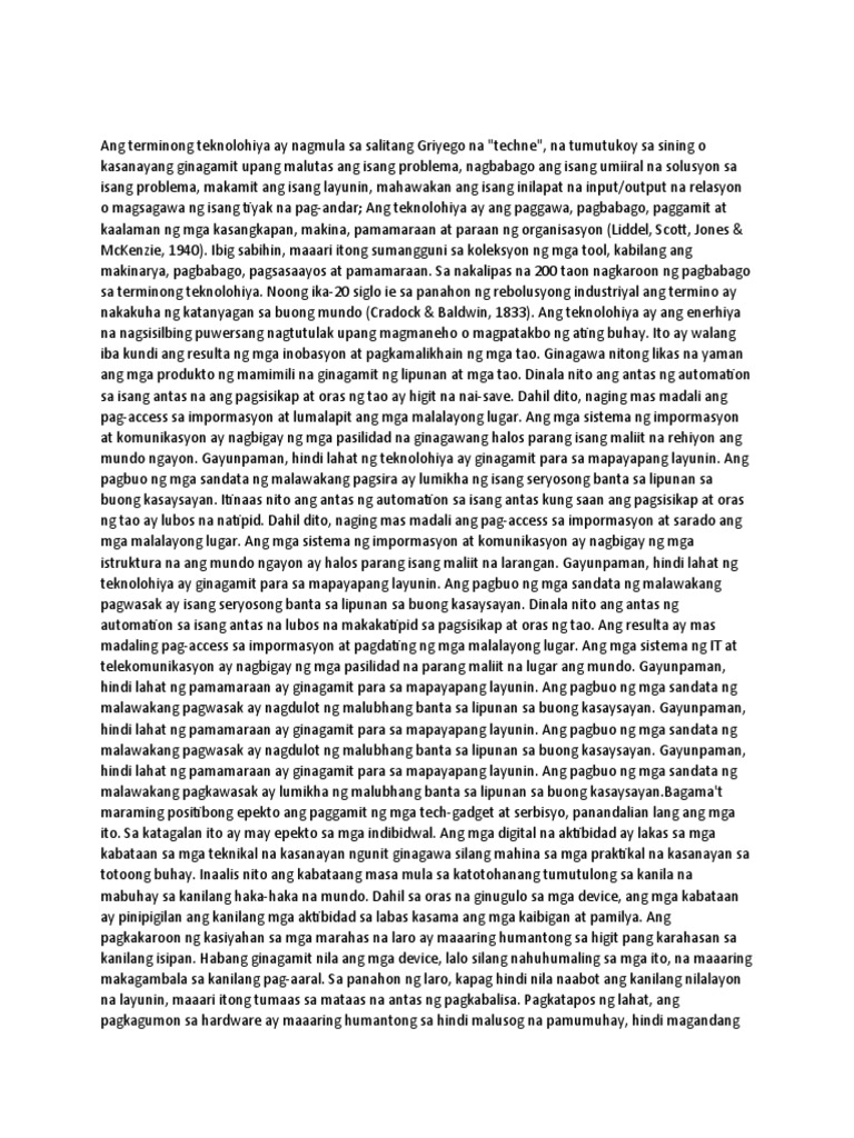 RRL Pagbasa Pilipino | PDF