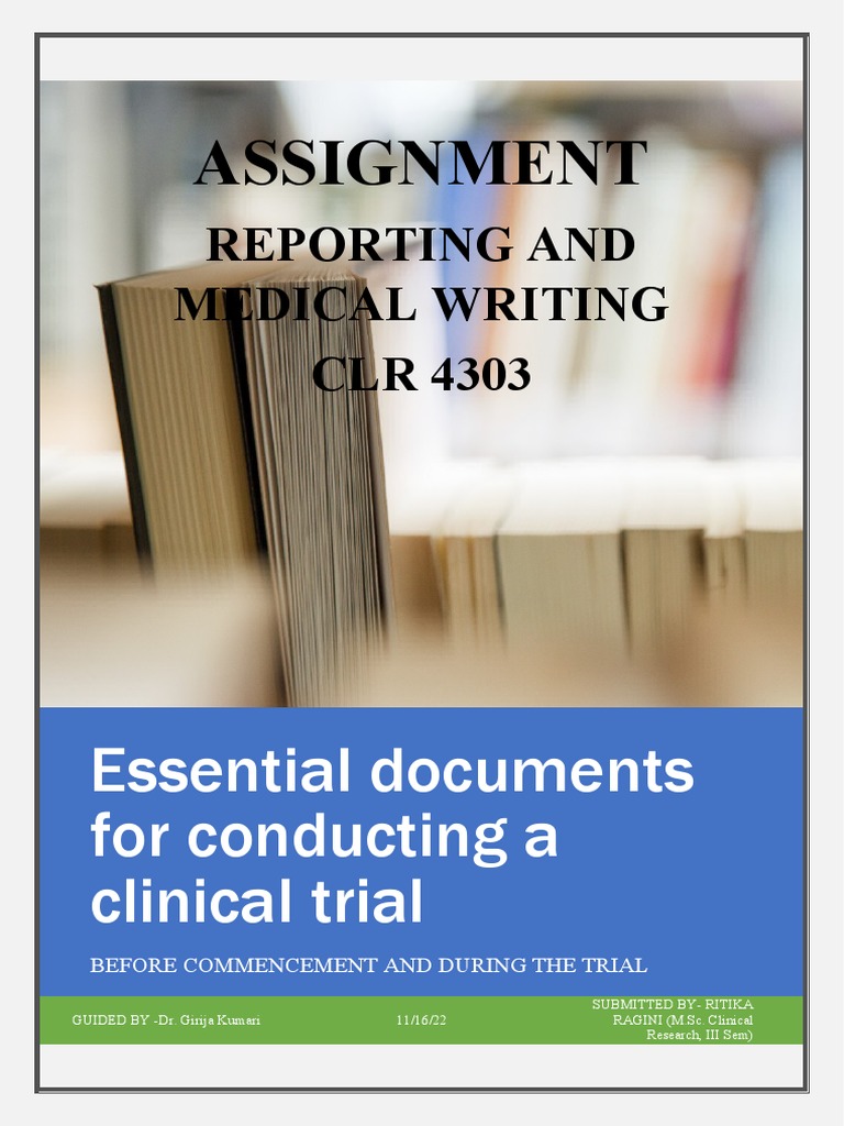 Clinical Trial Document Essentials | PDF | Clinical Trial | Institutional Review Board