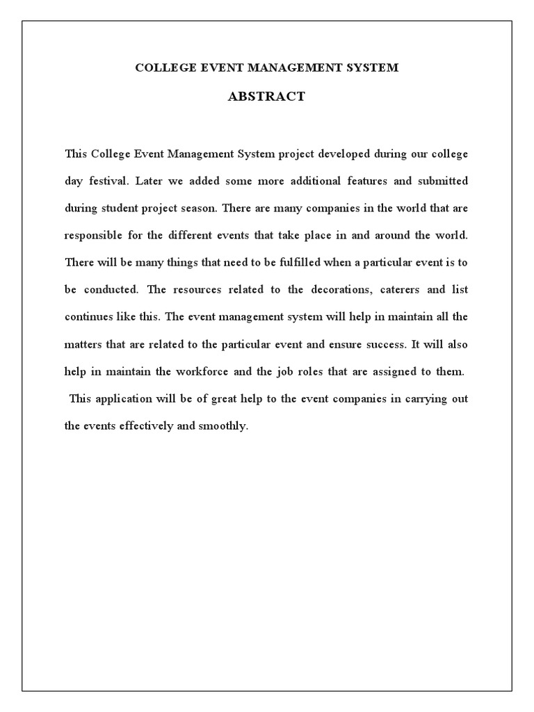 60.college Event Management System | PDF | Software | Microsoft Visual Studio