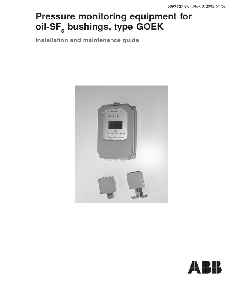 5693 827-6 en Rev 3 | PDF | Relay | Safety