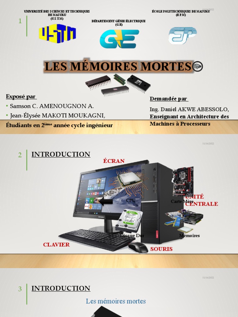 Comprendre la mémoire ROM | PDF | Mémoire (informatique) | Démarrage d ...