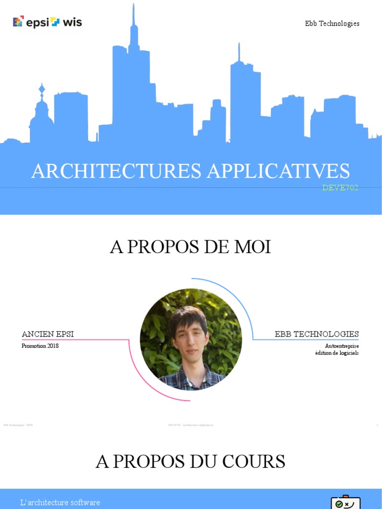 Architecture Applicatives Cours | PDF | Logiciel | Java (Langage de programmation)