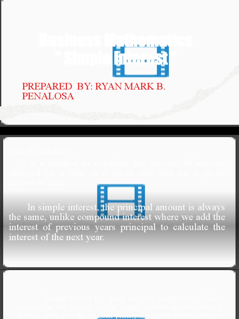 Business Math | PDF | Interest | Loans
