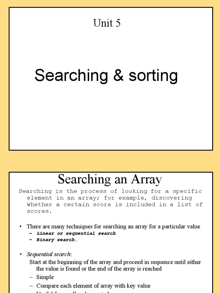 Unit 3 Pdf Algorithms Computer Programming 