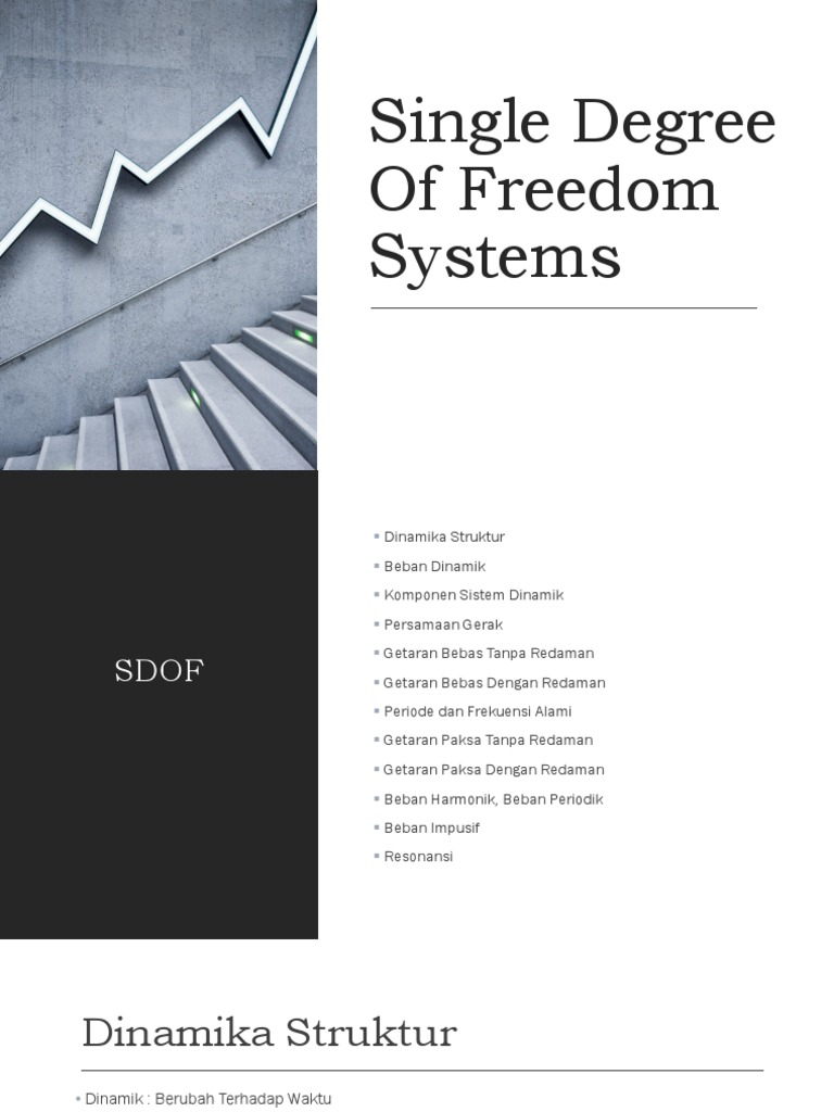 Single Degree of Freedom Systems | PDF