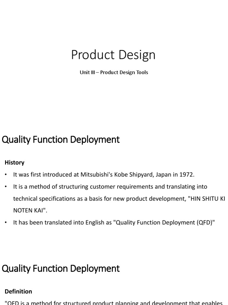 UNit - III Product Design Tools-1 | PDF | Computer Aided Design | Human ...