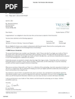 Harvard Acceptance Letter Copy 3 | PDF