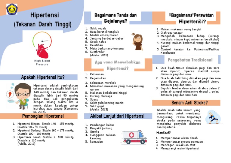 Leaflet Hipertensi | PDF