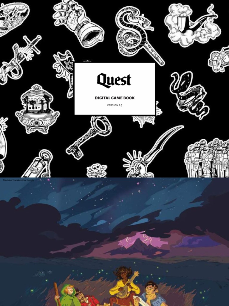 Quest Digital Game Book-Compactado | PDF | Tempo | Morte